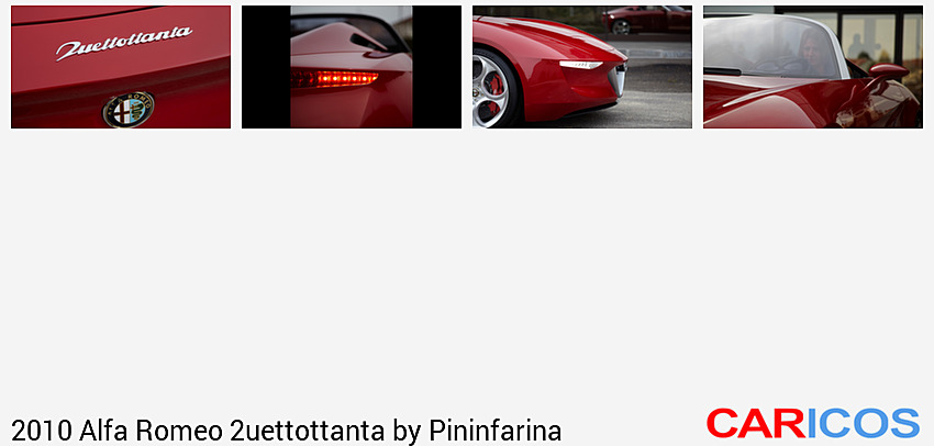 Alfa Romeo 2uettottanta by Pininfarina | 2010MY