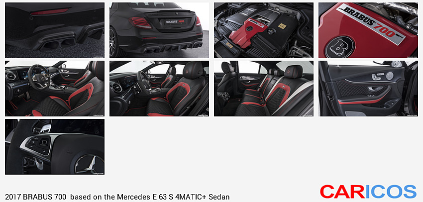 BRABUS 700 based on the Mercedes E 63 S 4MATIC+ Sedan | 2017MY