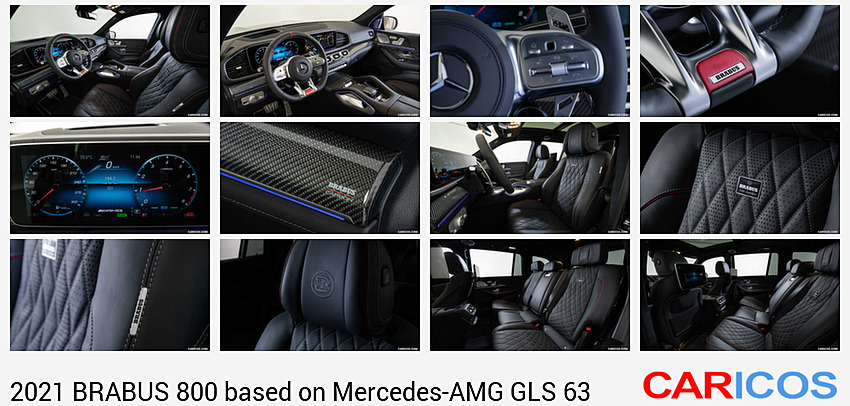 2021 BRABUS 800 based on Mercedes-AMG GLS 63 | Caricos