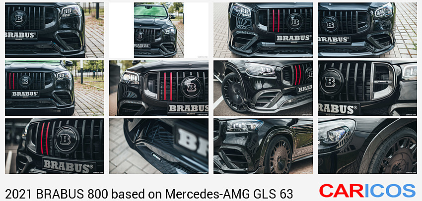 2021 BRABUS 800 based on Mercedes-AMG GLS 63 | Caricos