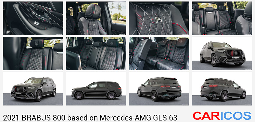2021 BRABUS 800 based on Mercedes-AMG GLS 63 | Caricos