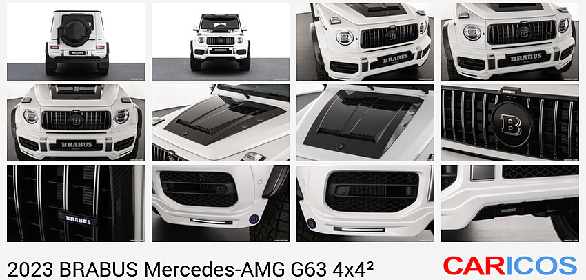 2023 BRABUS Mercedes-AMG G63 4x4² | Caricos