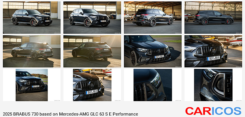 BRABUS 730 based on Mercedes-AMG GLC 63 S E Performance | 2025MY