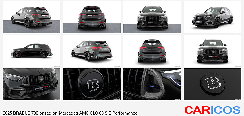 BRABUS 730 based on Mercedes-AMG GLC 63 S E Performance | 2025MY