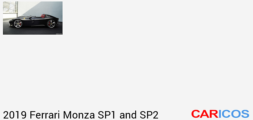 Ferrari Monza SP1 and SP2 | 2019MY
