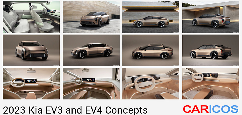 Kia EV3 and EV4 Concepts | 2023MY