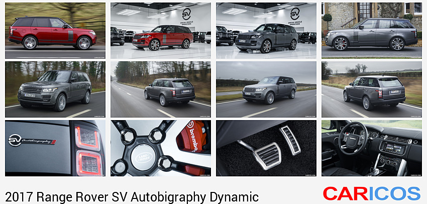 2017 Range Rover SV Autobigraphy Dynamic | Caricos