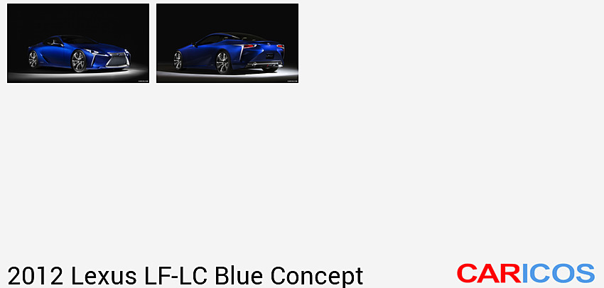 Lexus LF-LC Blue Concept | 2012MY