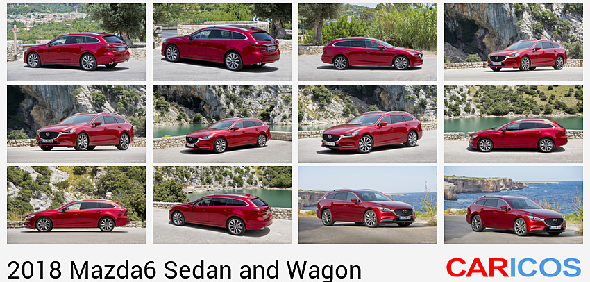 2018 Mazda6 Sedan and Wagon | Caricos