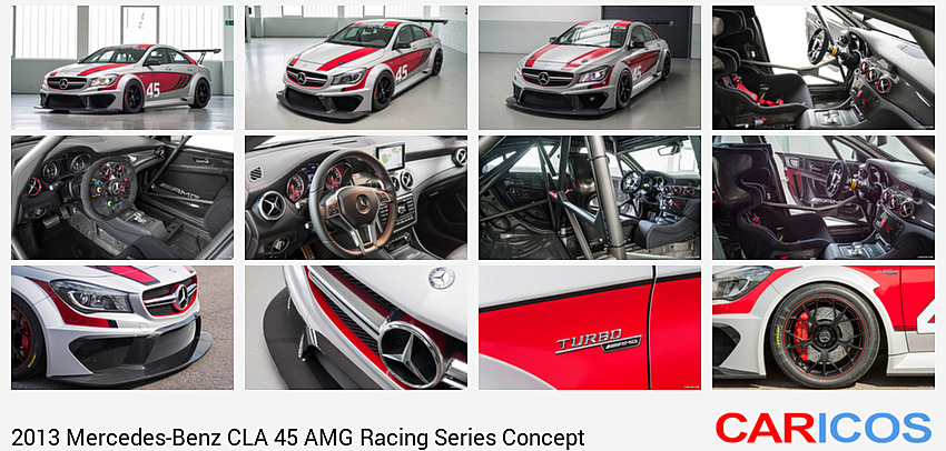 2013 Mercedes-Benz CLA 45 AMG Racing Series Concept | Caricos