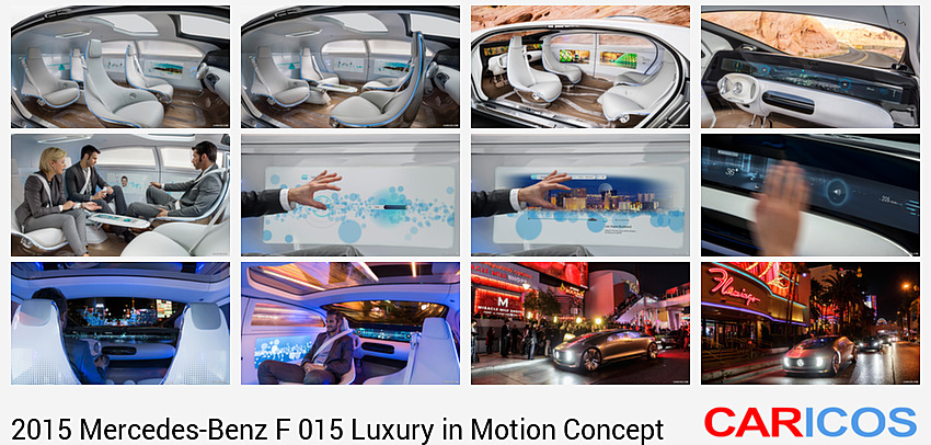2015 Mercedes-Benz F 015 Luxury in Motion Concept | Caricos