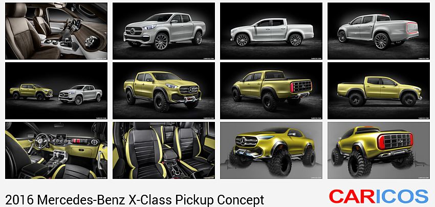 2016 Mercedes-Benz X-Class Pickup Concept | Caricos