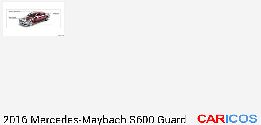 2016 Mercedes-Maybach S600 Guard | Caricos
