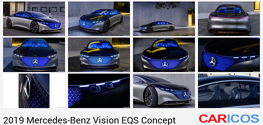 2019 Mercedes-Benz Vision EQS Concept | Caricos