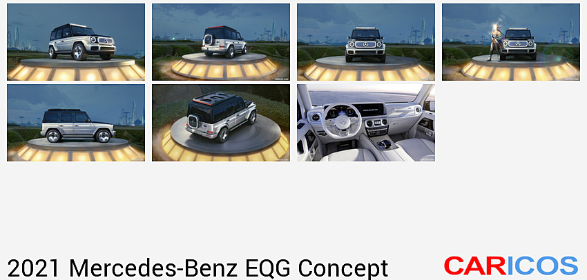 2021 Mercedes-Benz EQG Concept | Caricos
