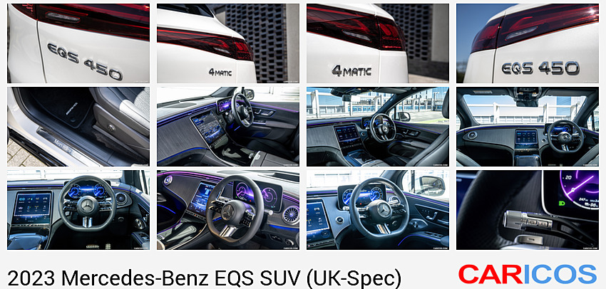 2023 Mercedes-Benz EQS SUV (UK-Spec) | Caricos