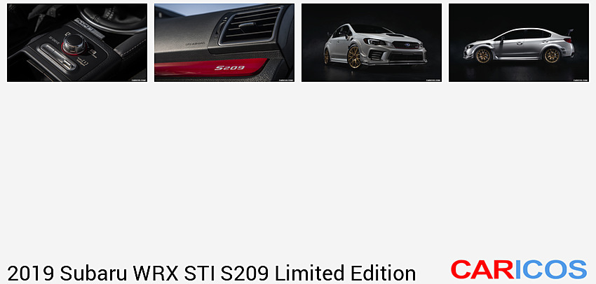 Subaru WRX STI S209 Limited Edition | 2019MY